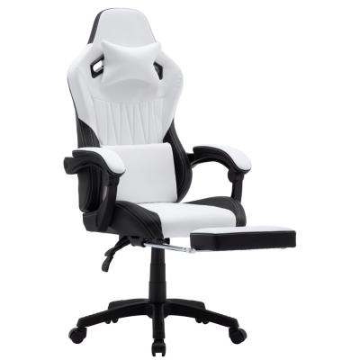 China Adjustable Height Ergonomic Computer Gaming Chair with Headrest and Lumbar Support for sale