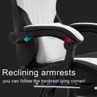 China Adjustable Height Ergonomic Computer Gaming Chair with Headrest and Lumbar Support for sale