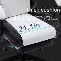 China Adjustable Height Ergonomic Computer Gaming Chair with Headrest and Lumbar Support for sale