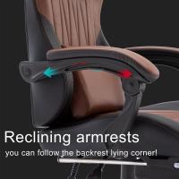 China Swivel Chair ALINUNU Ergonomic Computer Gaming Chair with Headrest and Lumbar Support for sale