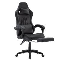 China Adjustable Height Ergonomic Swivel Gaming Chair with Headrest and Lumbar Support for sale