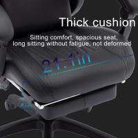 China Adjustable Height Ergonomic Swivel Gaming Chair with Headrest and Lumbar Support for sale