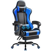 China OEM ODM Racing Computer Video Game Chair with Footrest and Headrest in Customized Color for sale