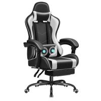 China Massage Lumbar Support Swivel Gaming Chair with 360 Rotation Item Weight 41.9 Pounds for sale