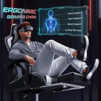 China Massage Lumbar Support Swivel Gaming Chair with 360 Rotation Item Weight 41.9 Pounds for sale
