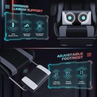 China Massage Lumbar Support Swivel Gaming Chair with 360 Rotation Item Weight 41.9 Pounds for sale