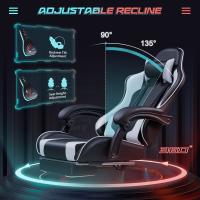 China Massage Lumbar Support Swivel Gaming Chair with 360 Rotation Item Weight 41.9 Pounds for sale