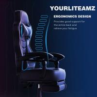 China Functional Mechanism Alinunu Gaming Chair with Footrest Headrest and Lumbar Support for sale