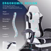 China Ergonomic Racing Computer Gaming Chair for Adults Adjustable Height and Swivel Design for sale