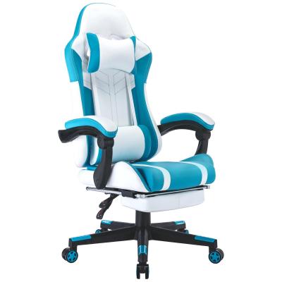 China Modern Design Style Ergonomic Racing Computer Gaming Chairs with Footrest 3 Gas Lift for sale