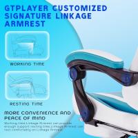 China Modern Design Style Ergonomic Racing Computer Gaming Chairs with Footrest 3 Gas Lift for sale
