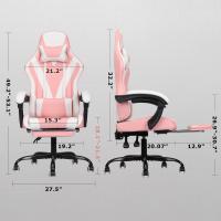 China Upgrade Your Gaming Setup with ALINUNU High Back Gaming Chair 360 Swivel and Footrest for sale
