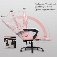 China Upgrade Your Gaming Setup with ALINUNU High Back Gaming Chair 360 Swivel and Footrest for sale
