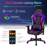 China Experience Comfort and Style with ALINUNU's Swivel Gaming Chair Featuring RGB LEDs for sale