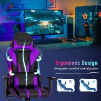 China Experience Comfort and Style with ALINUNU's Swivel Gaming Chair Featuring RGB LEDs for sale