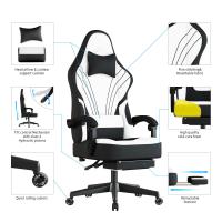 China Home Office Gaming Chair with Footrest and Product Dimensions 25