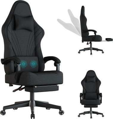 China ALINUNU Ergonomic Computer Gaming Chair with Footrest Customizable Color Swivel Chair for sale