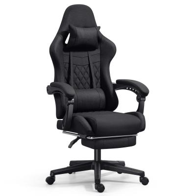 China Customized Color Ergonomic Adjustable Desk Computer Gaming Chair with Footrest and Massage for sale