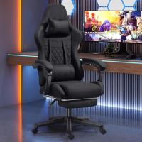 China Customized Color Ergonomic Adjustable Desk Computer Gaming Chair with Footrest and Massage for sale
