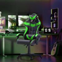 China 360 Swivel Height Adjustable Recliner Gamer Chair with Massage and Comfort for sale