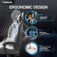 China Get the Ultimate Gaming Experience PU Gaming Chair with Massage 33