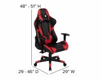 China Racing Gaming Chair with Ergonomic Design and Product Dimensions of 29