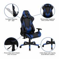 China ALINUNU Modern Design Gaming Chair with Adjustable Swivel and 280 Pounds Capacity for sale