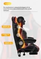 China Upgrade Your Gaming Setup with ALINUNU PC Massage Gaming Chair featuring LED and Speakers for sale