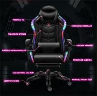 China Upgrade Your Gaming Setup with ALINUNU PC Massage Gaming Chair featuring LED and Speakers for sale