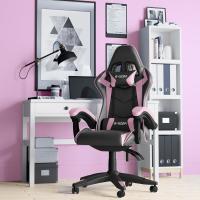 China Adjustable Racing Gaming Chair with Headrest and Lumbar Support 15 Kilograms Item Weight for sale
