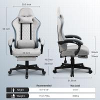 China Customized Color Racing Gaming Chair with 360 Swivel/ Height Adjust/Recliner Function for sale