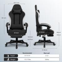 China 360 Swivel/ Height Adjust/Recliner High Back Ergonomic Computer Gaming Chair ALINUNU for sale