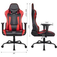China ALINUNUCustomized Service Ergonomic Racing Gaming Chair Adjustable Height and High Back for sale