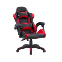 China Metal Type Iron Computer Gaming Chair With Footrest For Maximum Comfort And Support for sale