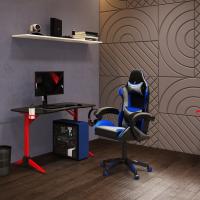 China Adjustable Height Gaming Chair With Footrest Perfect for Intense Gaming Sessions for sale