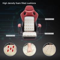 China High Back Gaming Chair Leather Computer Chair Racing Executive Ergonomic Desk Chair Recliner for sale