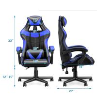 China 3 Gas Lift High Back Racing Gaming Chair with Modern Design Style and Lumbar Support for sale