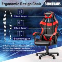 China Mail Packing Racing Gaming Chair High Back Ergonomic with Lumbar Support ALINUNU for sale
