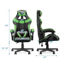 China Mail Packing Racing Gaming Chair with Lumbar Support and High Back Design from ALINUNU for sale