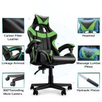 China Mail Packing Racing Gaming Chair with Lumbar Support and High Back Design from ALINUNU for sale
