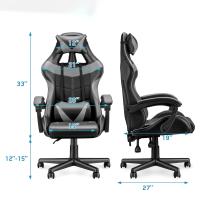 China ALINUNU Gaming Chair High Back Ergonomic Chair with 3 Gas Lifts and Lumbar Support for sale