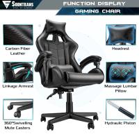 China 35.2 lbs Item Weight Racing Gaming Chair with Lumbar Support High Back Ergonomic Design for sale