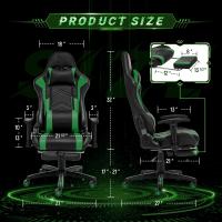 China High Back Ergonomic Computer Racing Chair 300 Pounds Maximum Weight Recommendation for sale