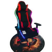 China Adjustable Armrest PU Reclining Gaming Chair with Lift Chair Style and Y Mail Packing for sale