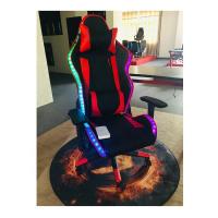 China Adjustable Armrest PU Reclining Gaming Chair with Lift Chair Style and Y Mail Packing for sale