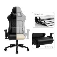 China LED Light and Remote Control PU Gaming Chair Office Furniture with Synthetic Leather for sale