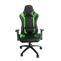 China Office Furniture Green Ergonomic Swivel Gaming Chair with Adjustable Armrest and Height for sale