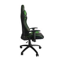 China Office Furniture Green Ergonomic Swivel Gaming Chair with Adjustable Armrest and Height for sale