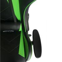 China Office Furniture Green Ergonomic Swivel Gaming Chair with Adjustable Armrest and Height for sale