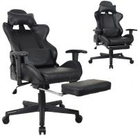 China PC Gamer Racing Style Executive Chair GENUINE LEATHER Comfortable Gaming Office Chair for sale